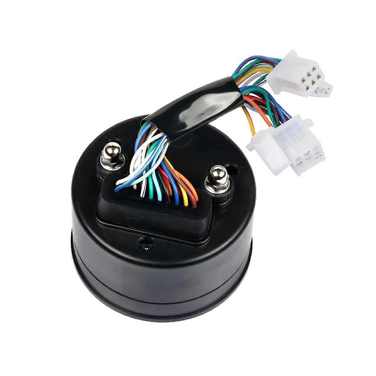 Motorcycle Universal LCD Digital Tachometer Speedometer Odometer ...