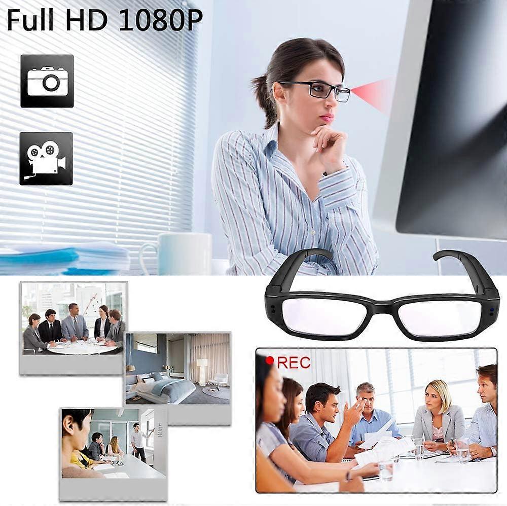 Ultra Full HD 1080P Camera Glasses, Fashion Reading Glasses, Enjoy ...