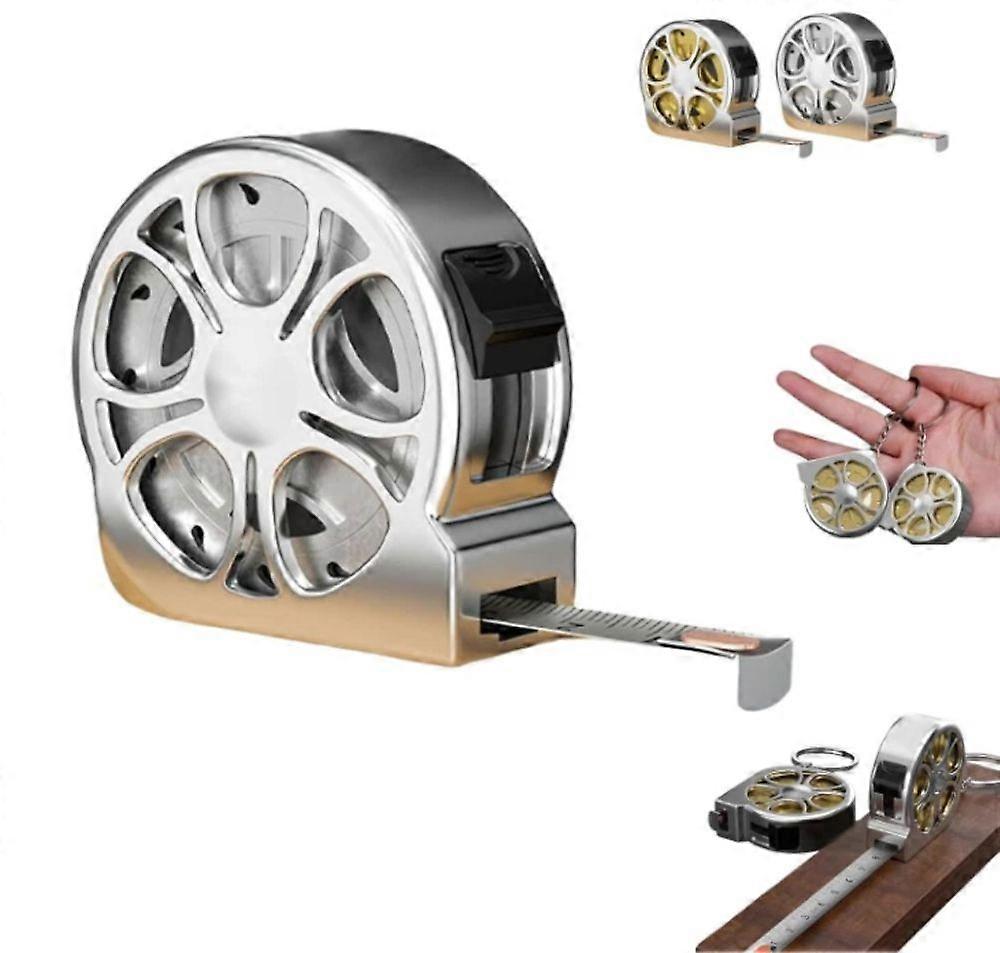 Tape Measure, 2M Stainless Steel Measuring Tapes, Retractable Ruler ...