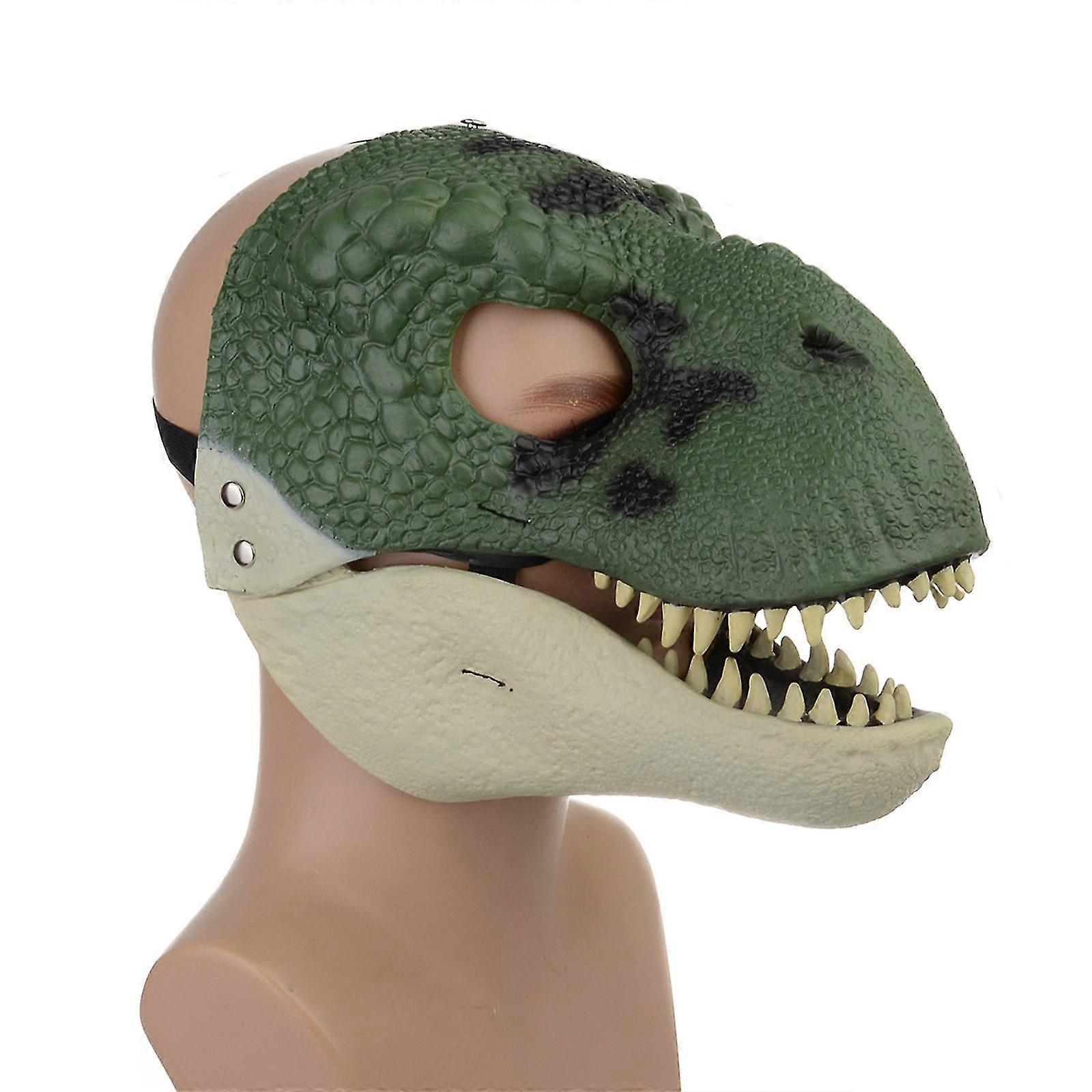 Dinosaur Mask Headgear,jurassic World Dinosaur Toys With Opening Moving ...