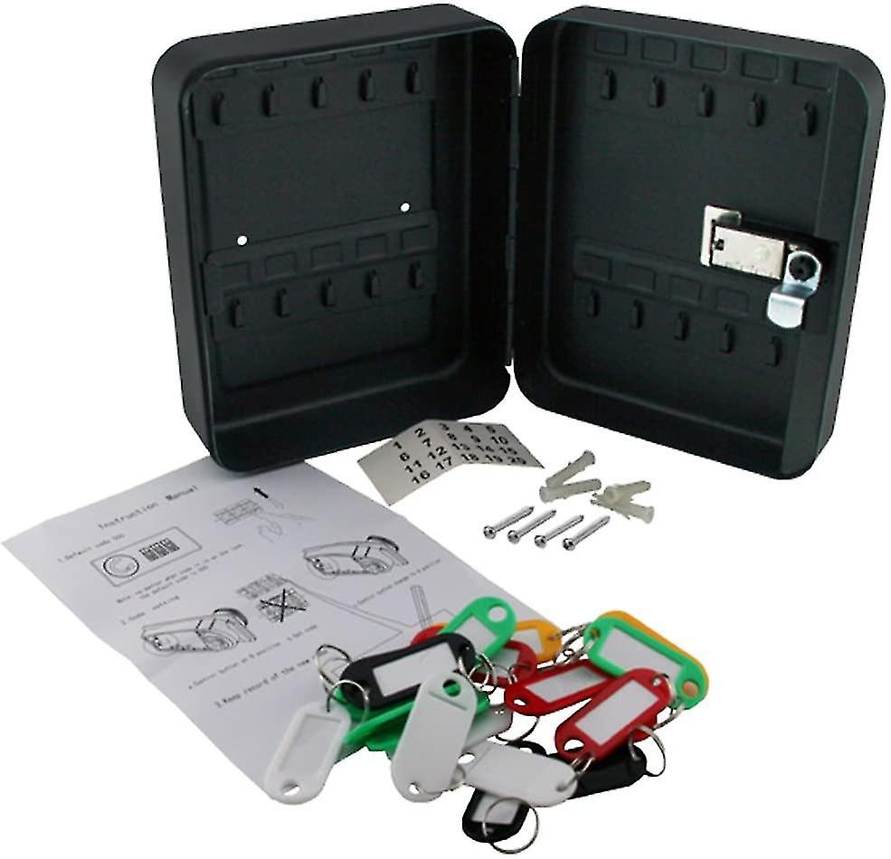 Jinyi Combination Key Cabinet, Wall Mounted 20 Key Cabinets For Safe Key Storage At Home Or ...