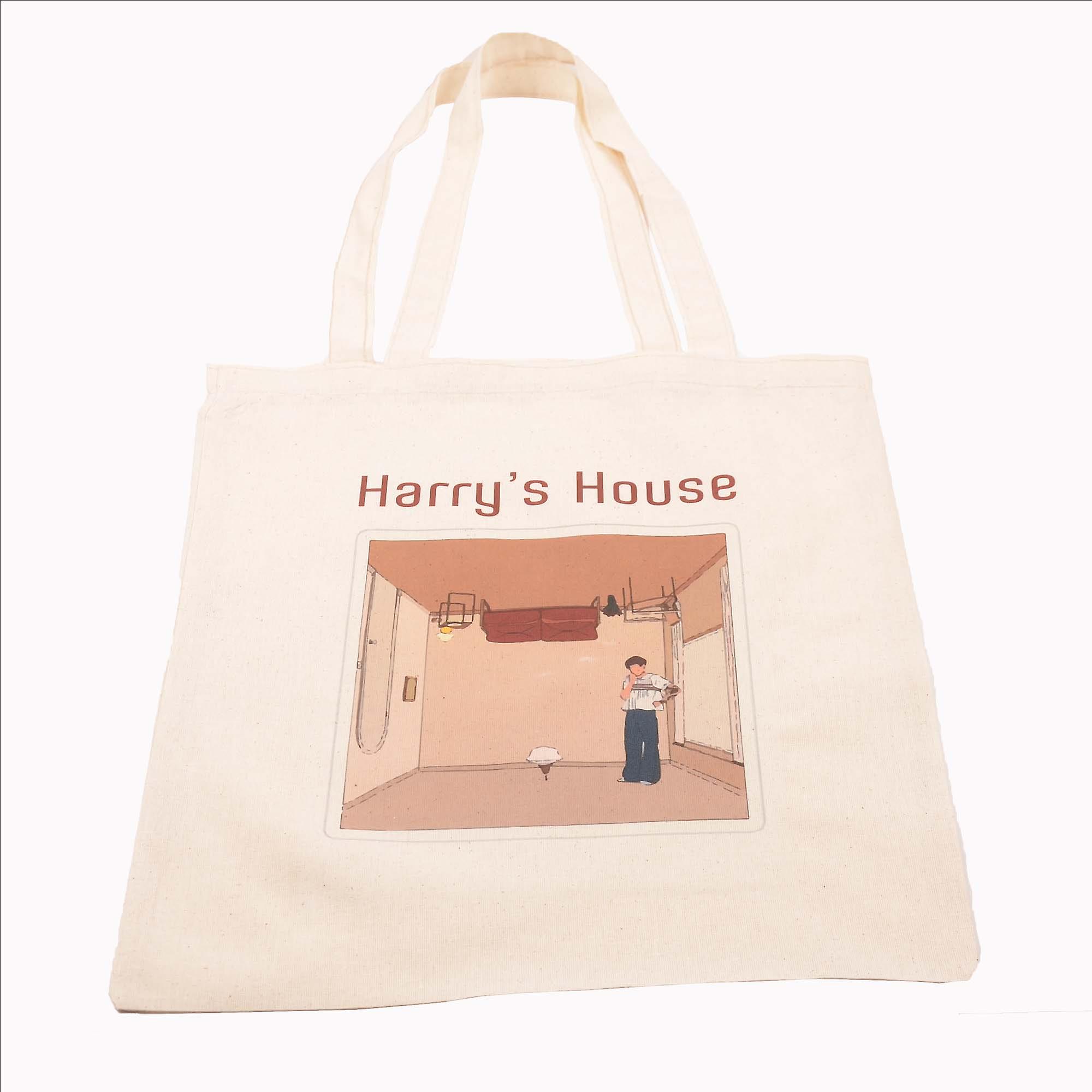 Harry's House Tote Bag, Shoulder Bag, Harry Styles Merch | Fruugo UK