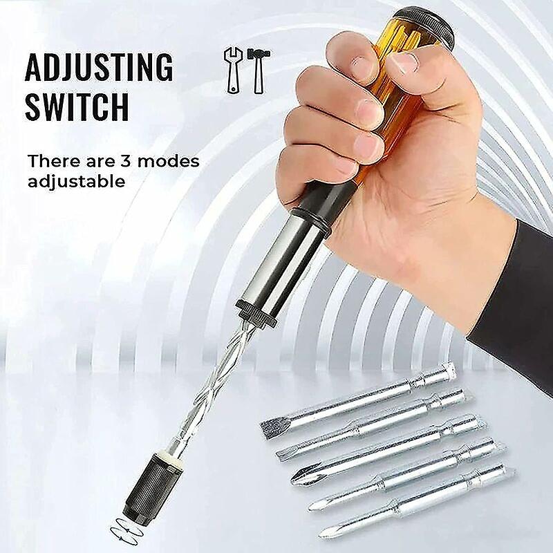 Spiral Screwdriver, Ratchet Screwdriver Push-pull Ratcheting ...