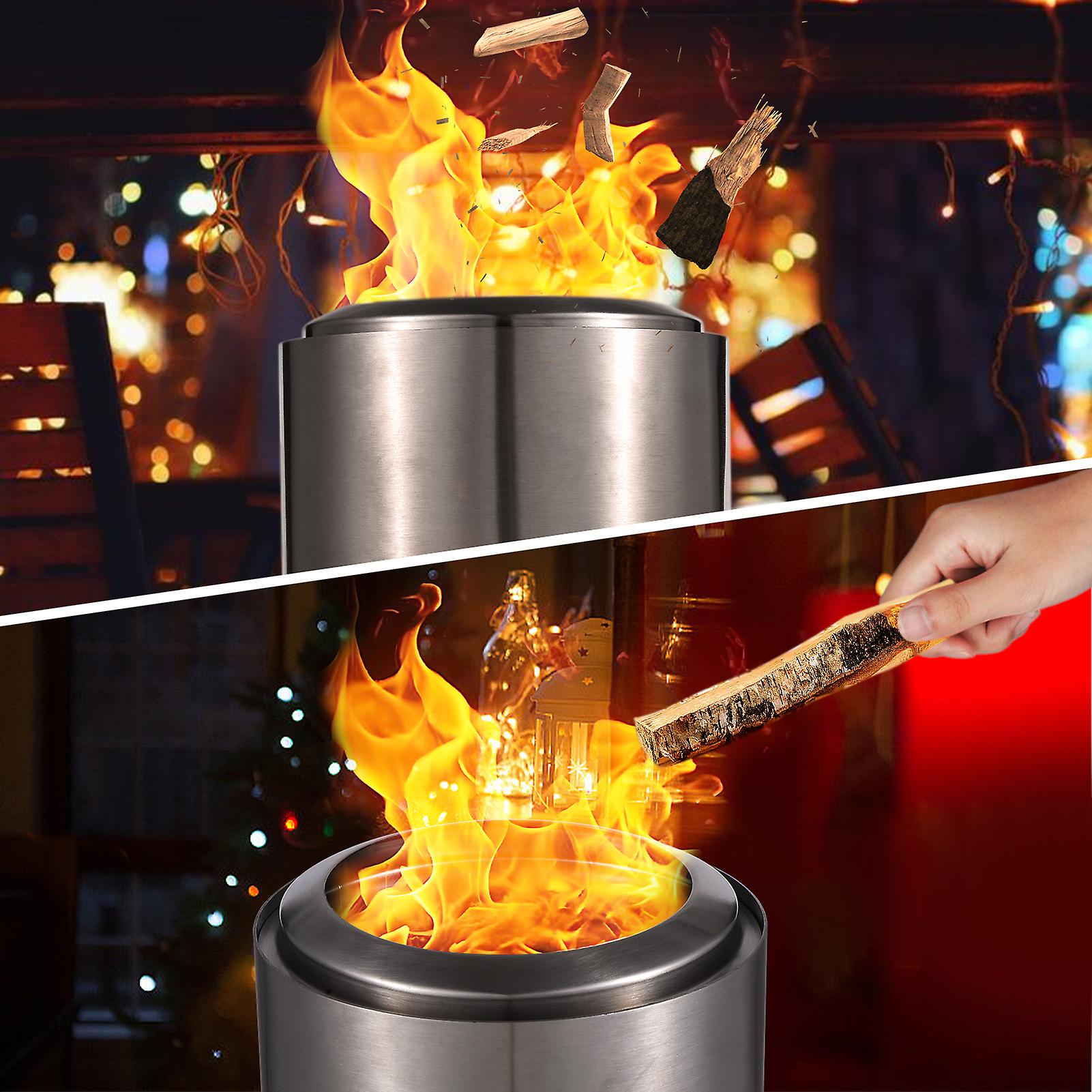 Tabletop Fire Pit With Stand/ Bonfire/low Smoke Outdoor | Fruugo UK