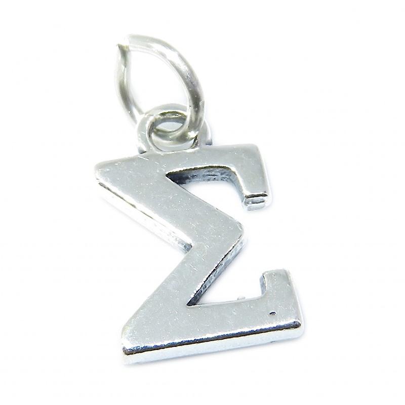 Sigma Greek Alphabet Sterling Silver Charm .925 X 1 Letters Charms ...