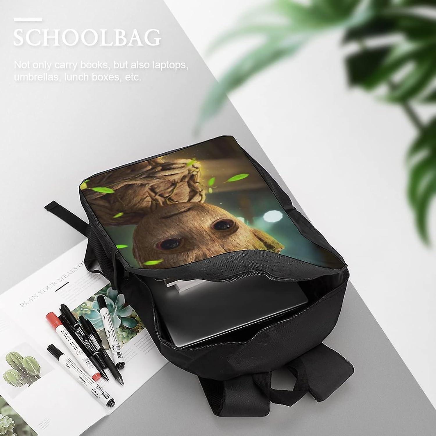 GENBAK Groot Kids Backpacks Anime Characters School Bags for Secondary ...