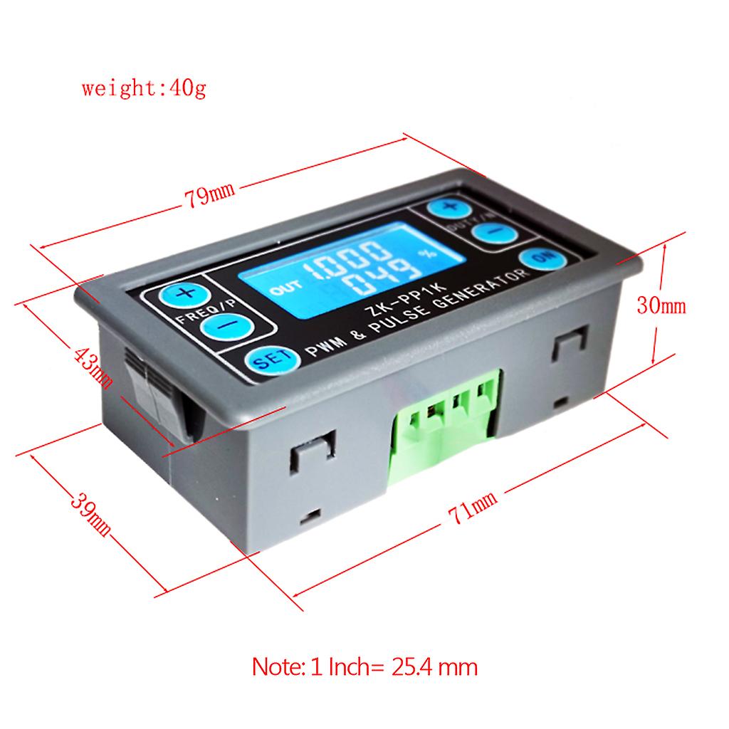 ZK-PP1K PWM Pulse Frequency Duty Cycle High-precision Detection Durable ...