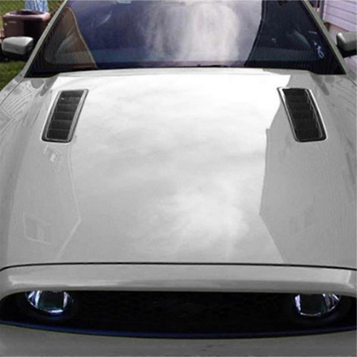 Car Hood Air Intake Scoop, Vent Louver Cooling Panel, Hood Air Intake ...