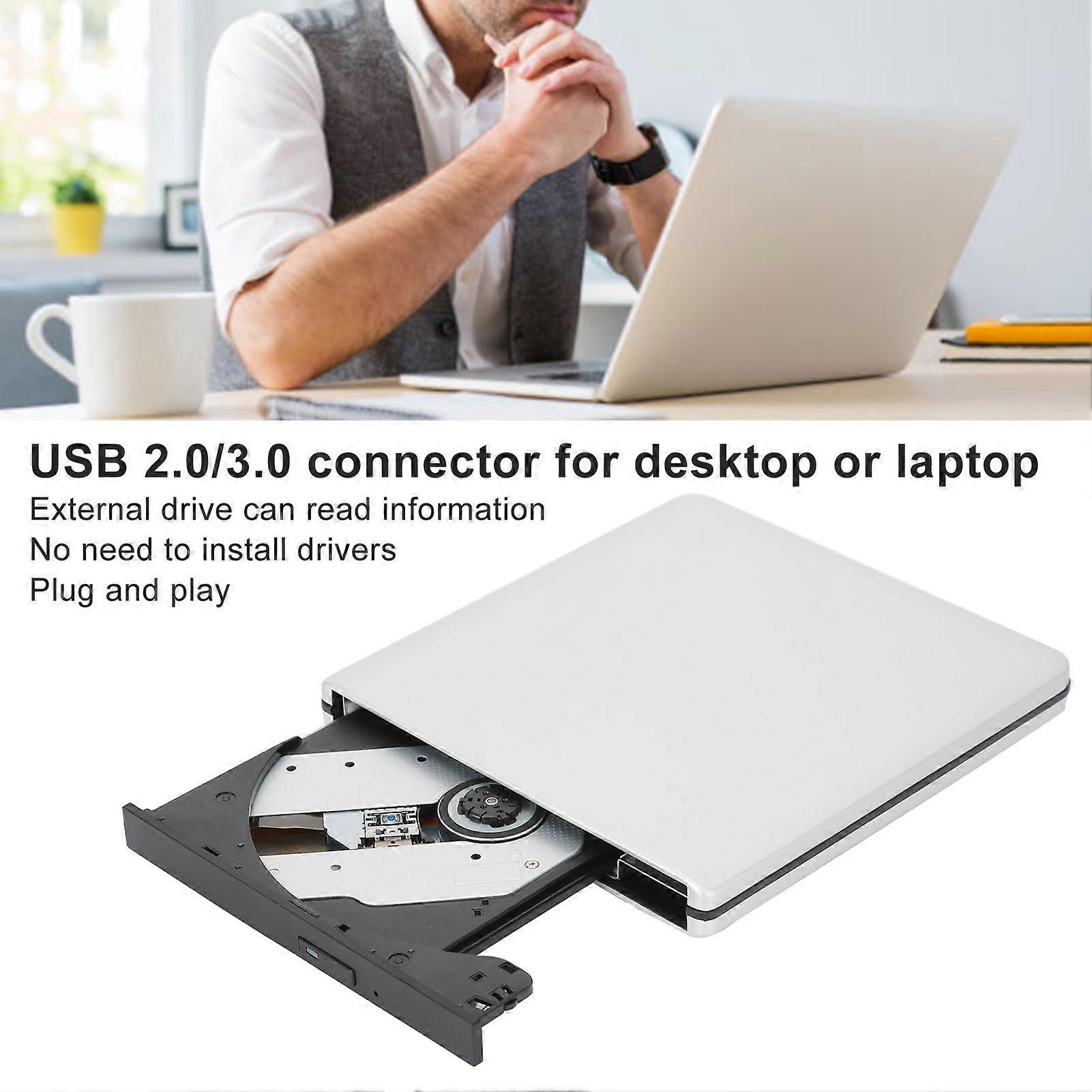 Super Slim Drive USB3.0 Interface Portable External DVDRW CD VCD ...