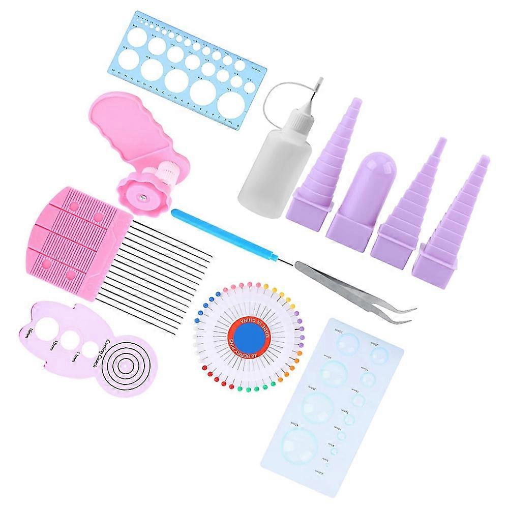 11 in 1 Paper Quilling Border Paper Quilling Tools Kit Paper Crafts ...