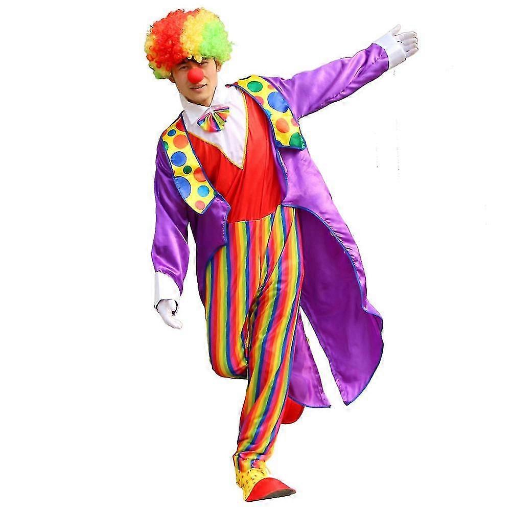 Halloween Clown Costume For Adults, Clown Outfit For Men And Women ...