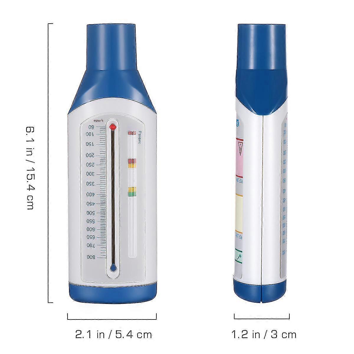 Portable Spirometer Peak Flow Meter Meter Expiratory Flow for Lung ...