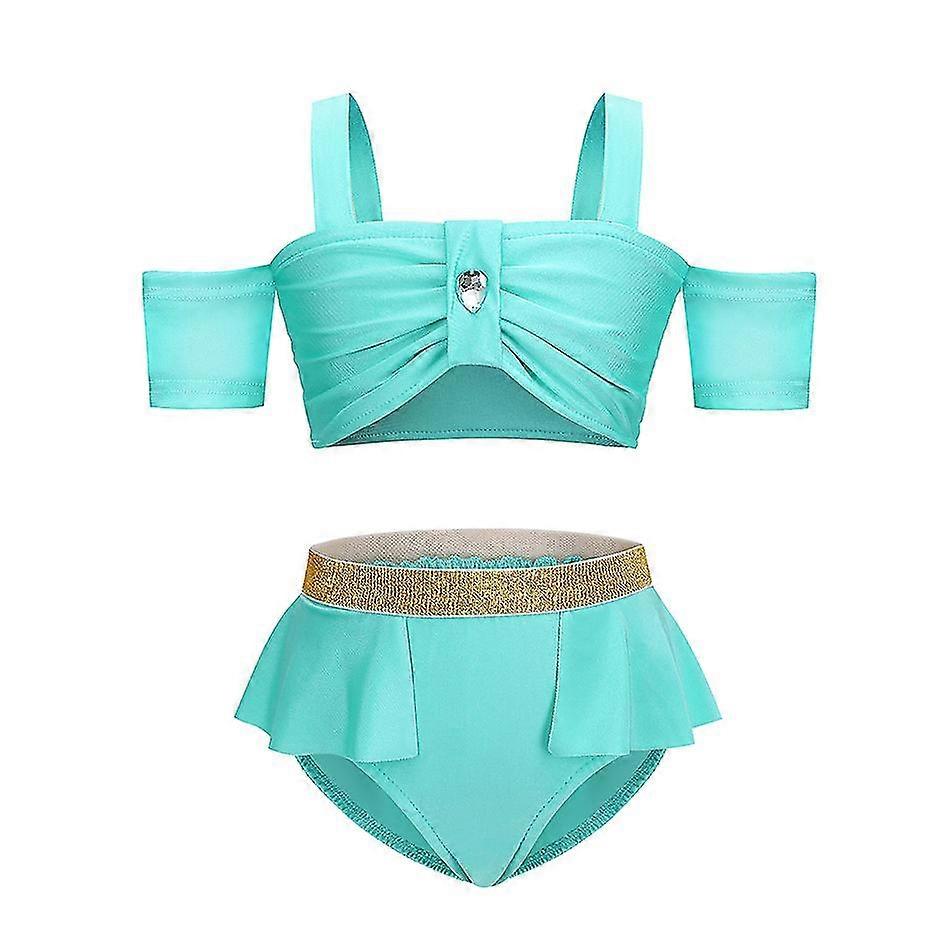 Princess Swimsuit Frozen Elsa Anna Snow White Aurora Belle Cinderella ...