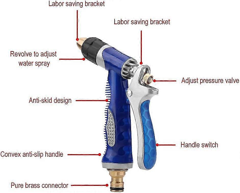Foam Wash Gun Watering Gun High Pressure Water Spray Gun For Car ...