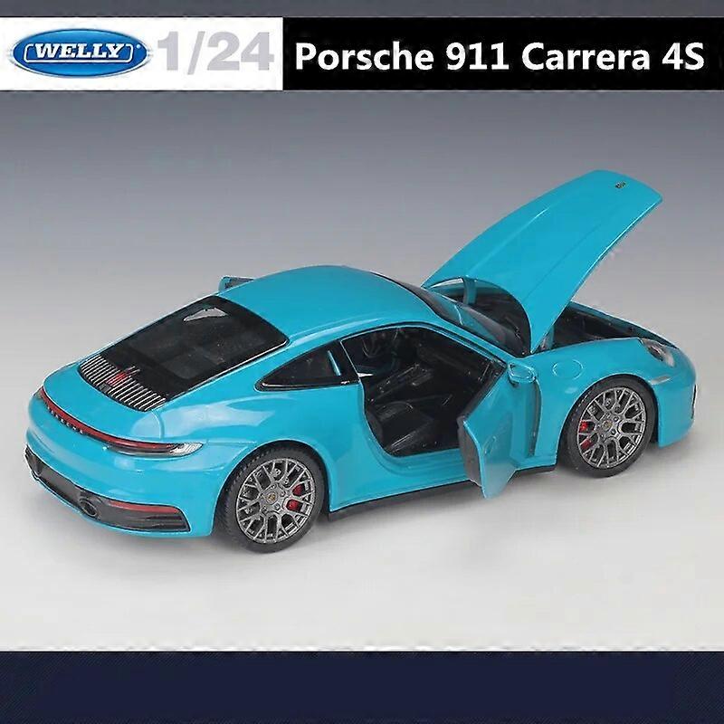 1:24 Porsche 911 Carrera 4S Alloy Sports Car Model Diecast Metal Toy ...