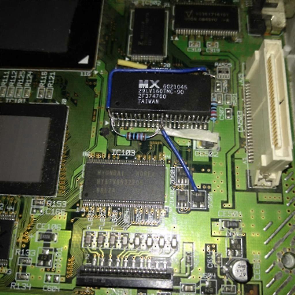Replacement Bios Chip Mx29lv160tmc-90 Bootloader For Dreamcast Va1 Va2 Motherboard Repair Parts ...