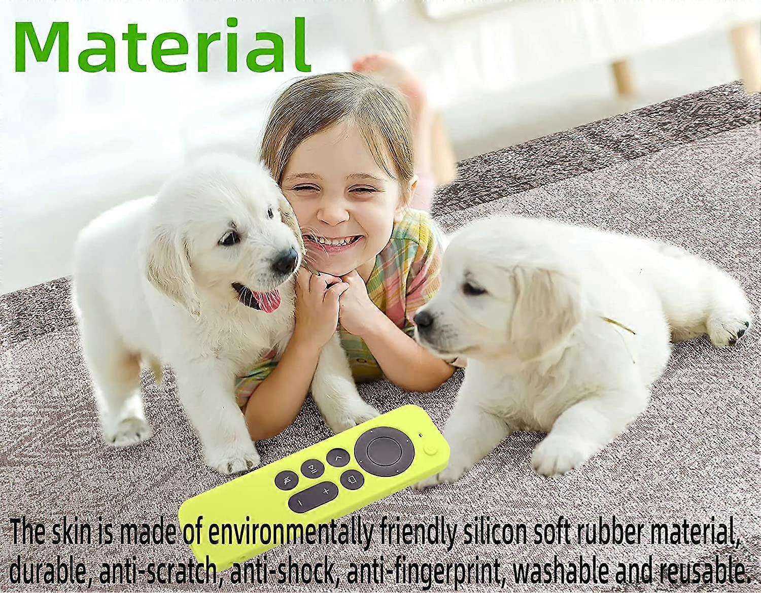 Compatible with Apple TV 4K Siri Remote 2021 Silicone Cover , Silicone ...