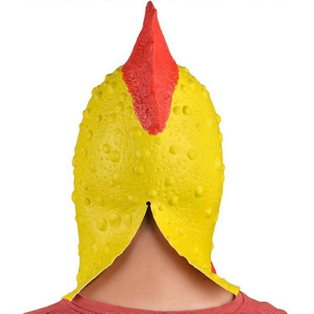 Halloween Cosplay Costume Mask Carnival Screaming Chicken Head Cover ...