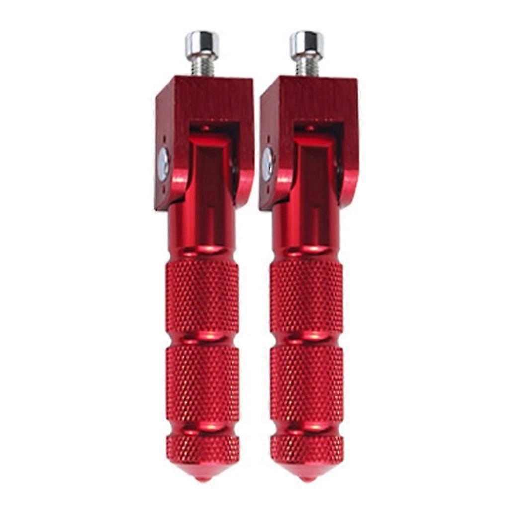 2pcs Motorcycle Universal Footrests Foot Rest Scooter Pedal Scootor ...