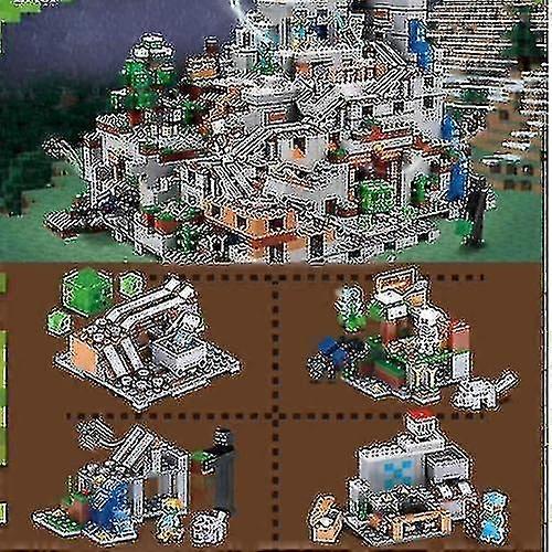 Aleko Minecraft Building Set The Mountain Cave Minecraft My World ...