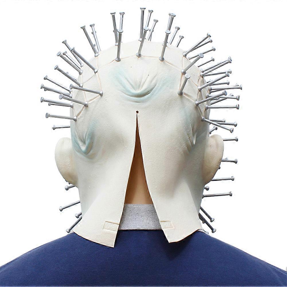 Men's Monster Horror Hellraiser Pinhead Mask Halloween Costume ...