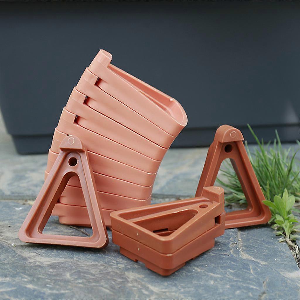 24pcs Plant Pot Feet Invisible Flower Pot Risers Potted Plant Stand Pot ...