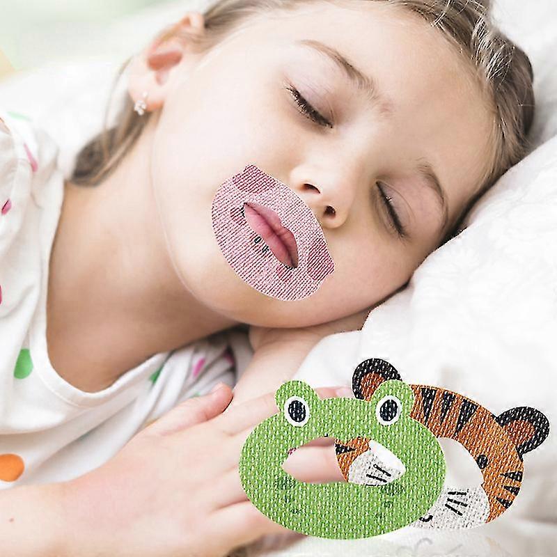 Kids Cartoon Sealing Stickers Orthopedic Breathing Sleep Strips | Fruugo UK