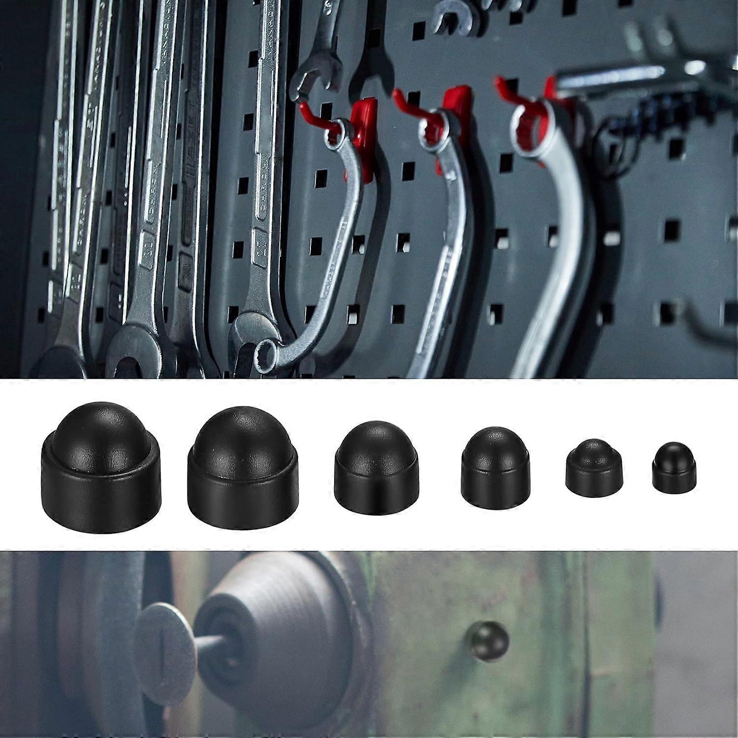 145 Pcs Bolts and Nut Covers Bolt Caps, Plastic Dome Bolts Nut ...