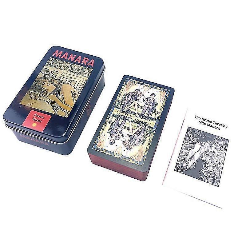 Iron Box Manara Oracle Card Tarot Fate Divination Deck Party Board Game ...