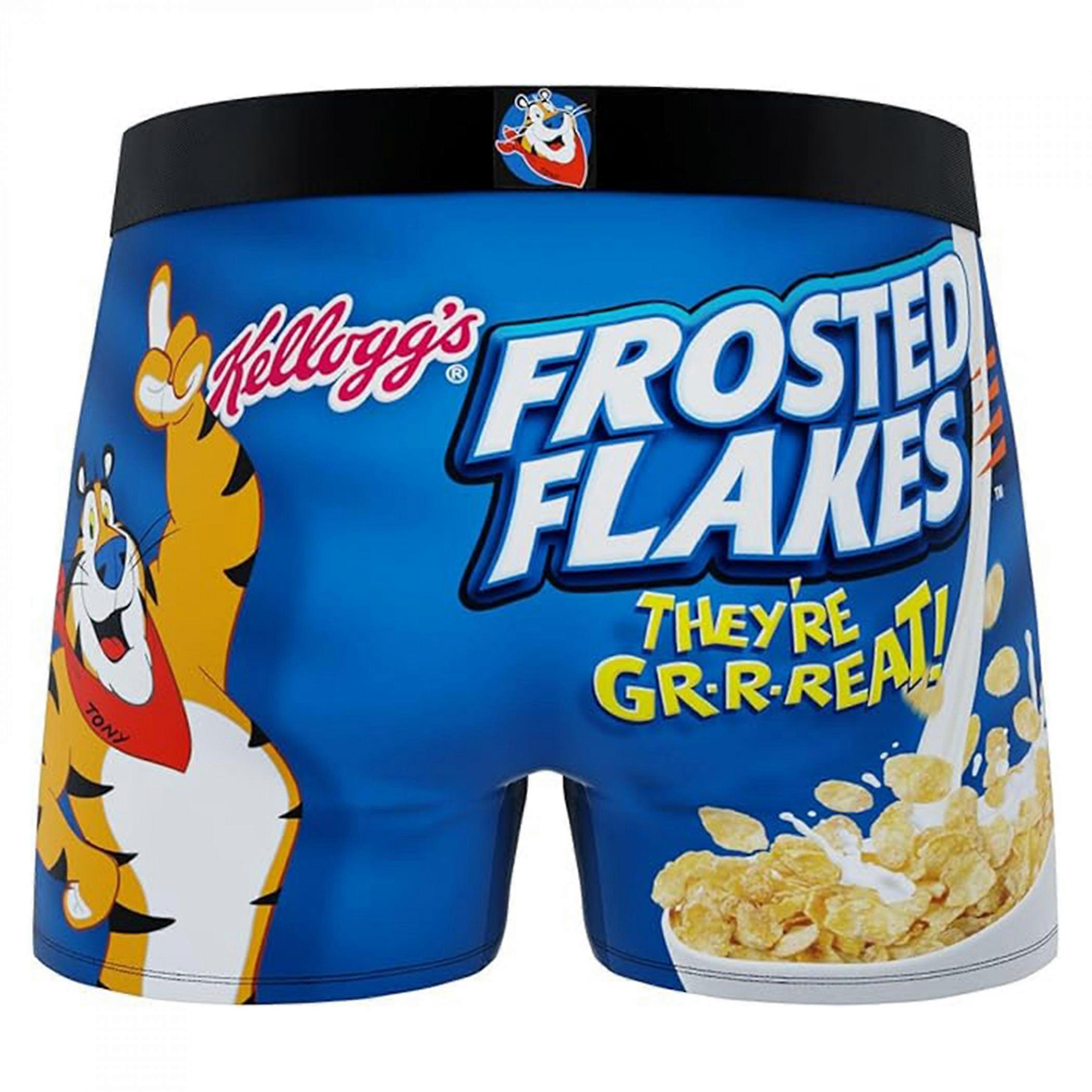 Kellogg's Frosted Flakes Cereal Boy's Crazy Boxer Briefs | Fruugo UK