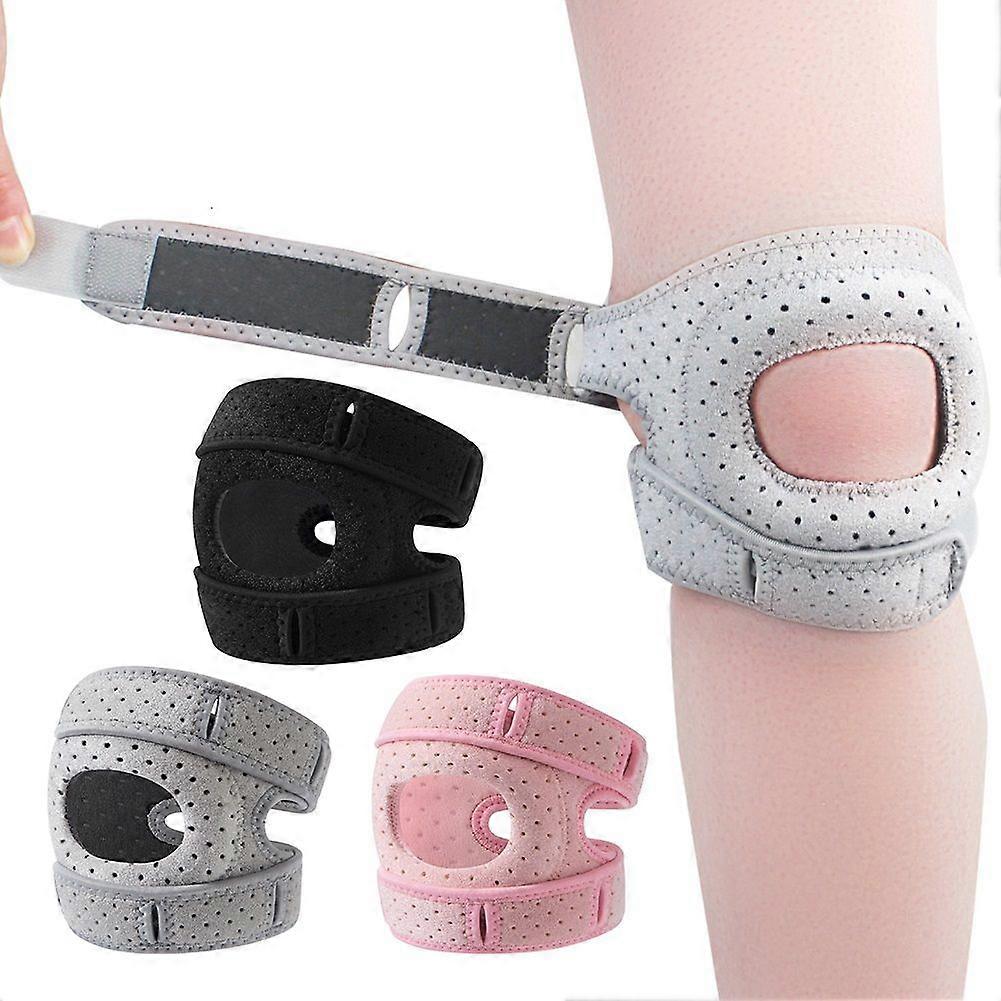 Patellar Tendon Knee Brace with Stabilizers, Adjustable Knee Support ...