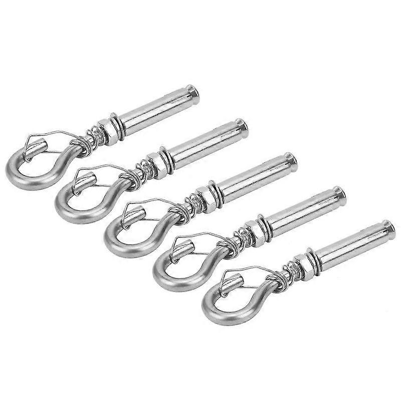 5 Pack M8 Open Cup Expansion Bolt Hook Stainless Steel Hook Bolts ...