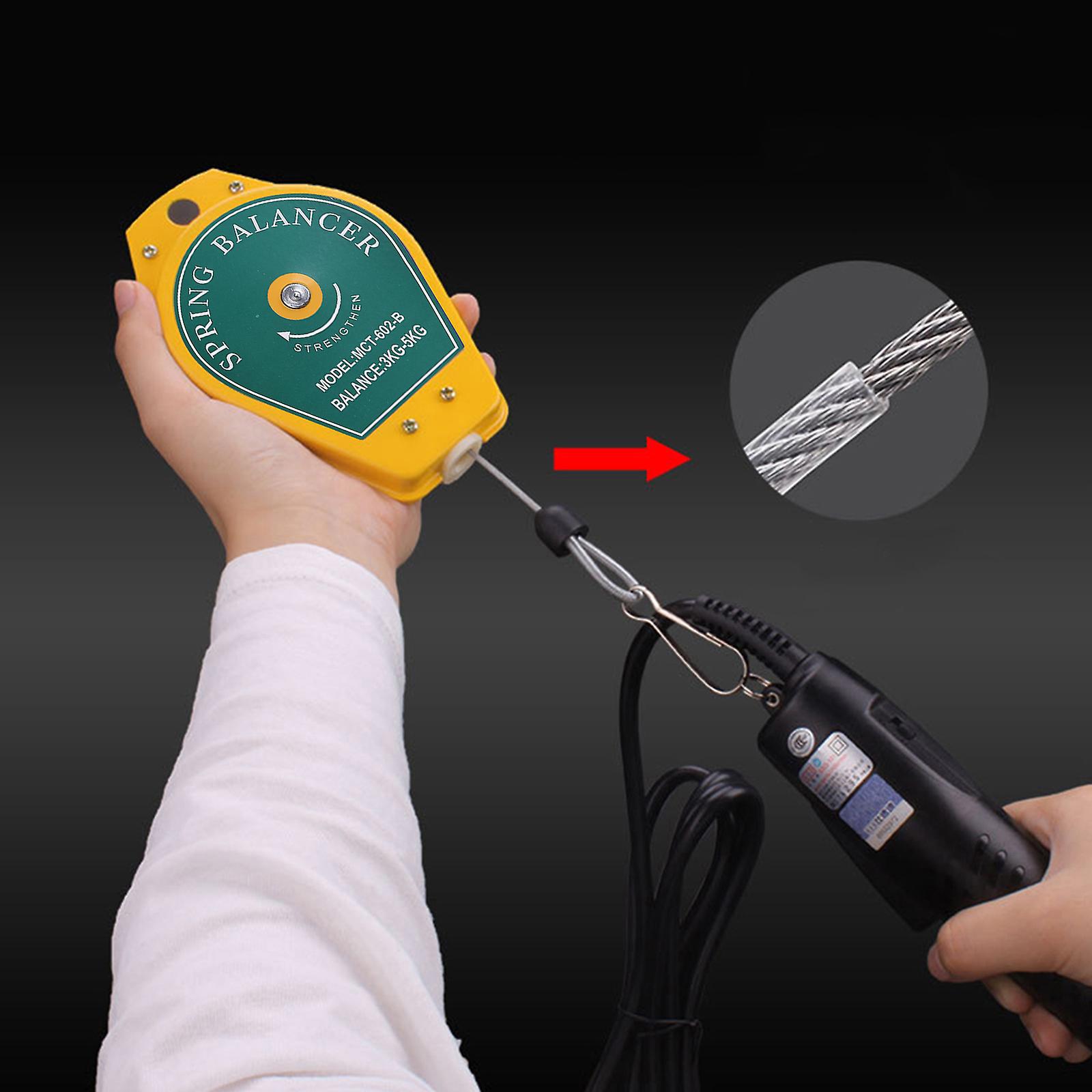 4 Types Spring Balancer Portable Bearing Retractable Tool Fixture ...