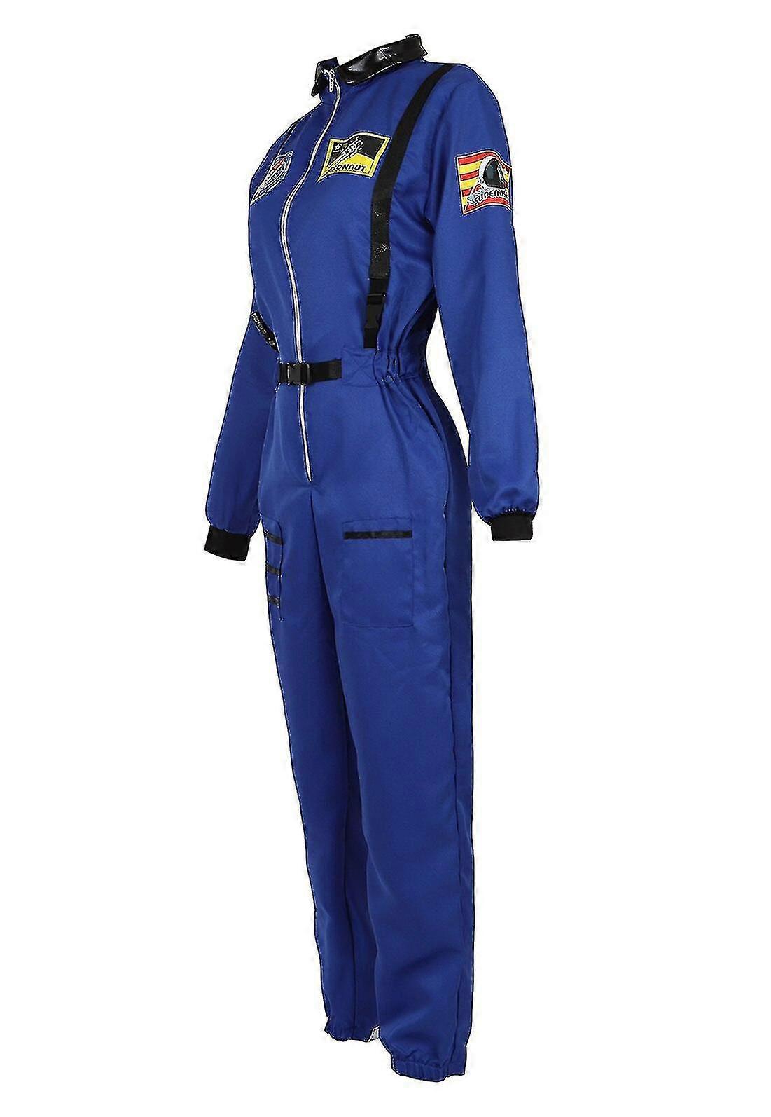 Astronaut Costume Space Suit For Adult Cosplay Costumes Zipper ...