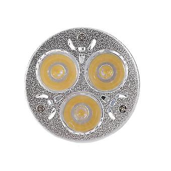 3w 12-24v Mr16 Warm White 3 Led Light Spotlight Lamp Bulb Only | Fruugo UK