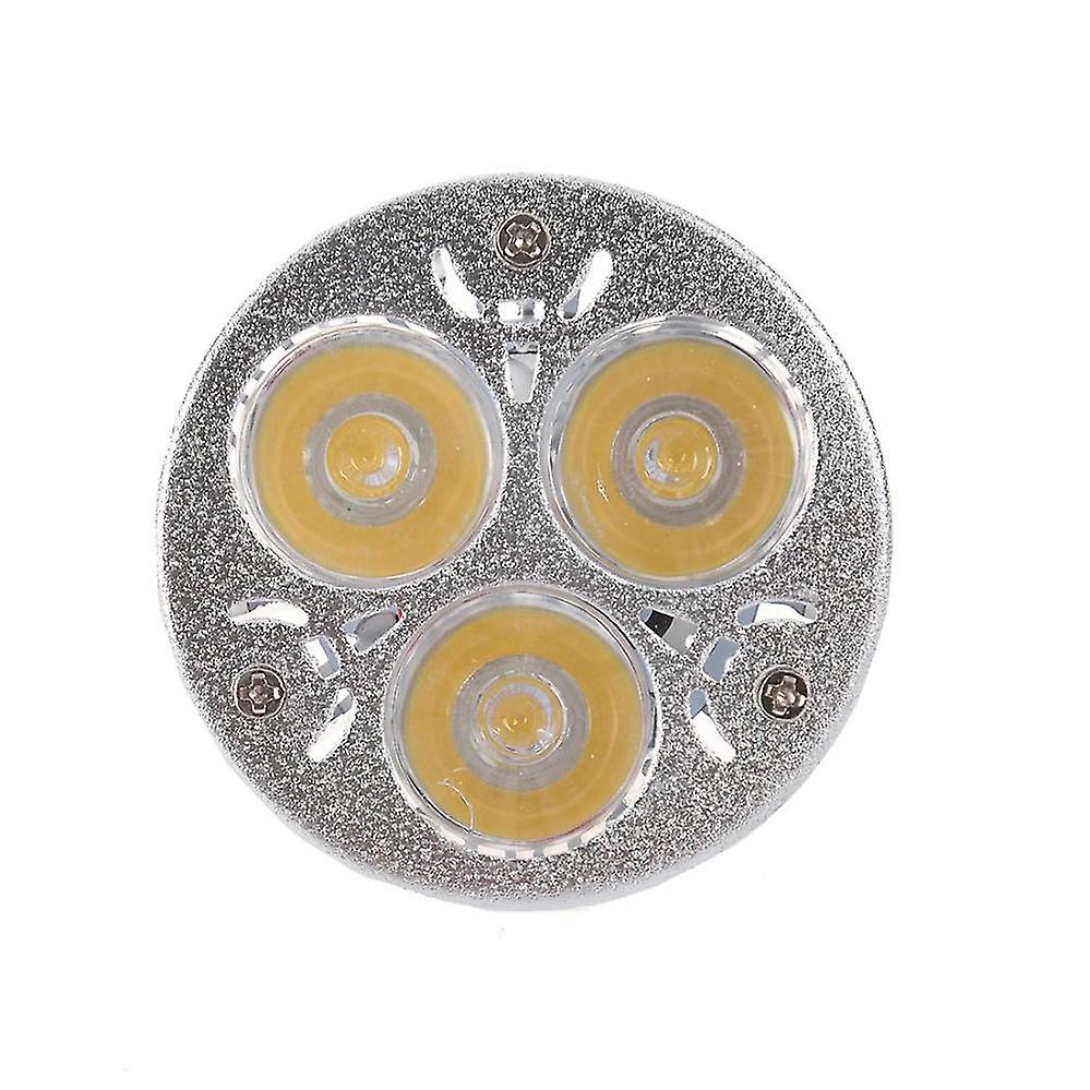 3w 12-24v Mr16 Warm White 3 Led Light Spotlight Lamp Bulb Only | Fruugo UK