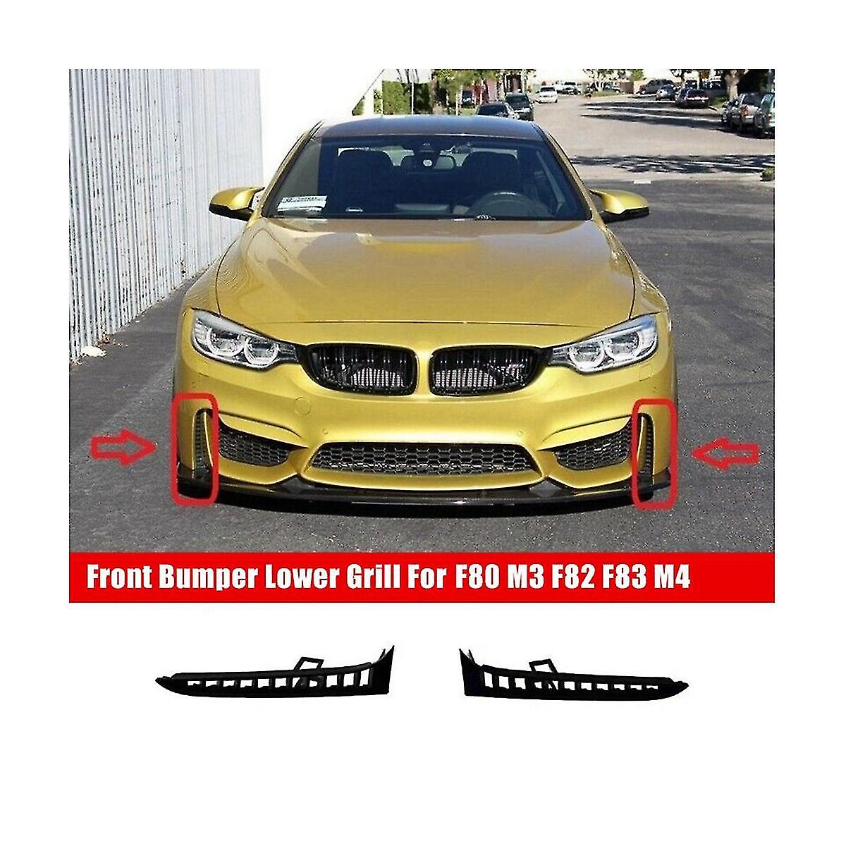Car Front Bumper Lower Grill For F80 M3 F82 F83 51118056599 Left ...