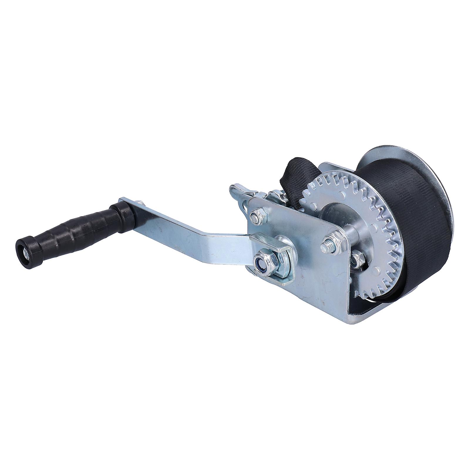 Heavy Duty 600LBS Manual Boat Trailer Winch with 6M Strap and Hand ...