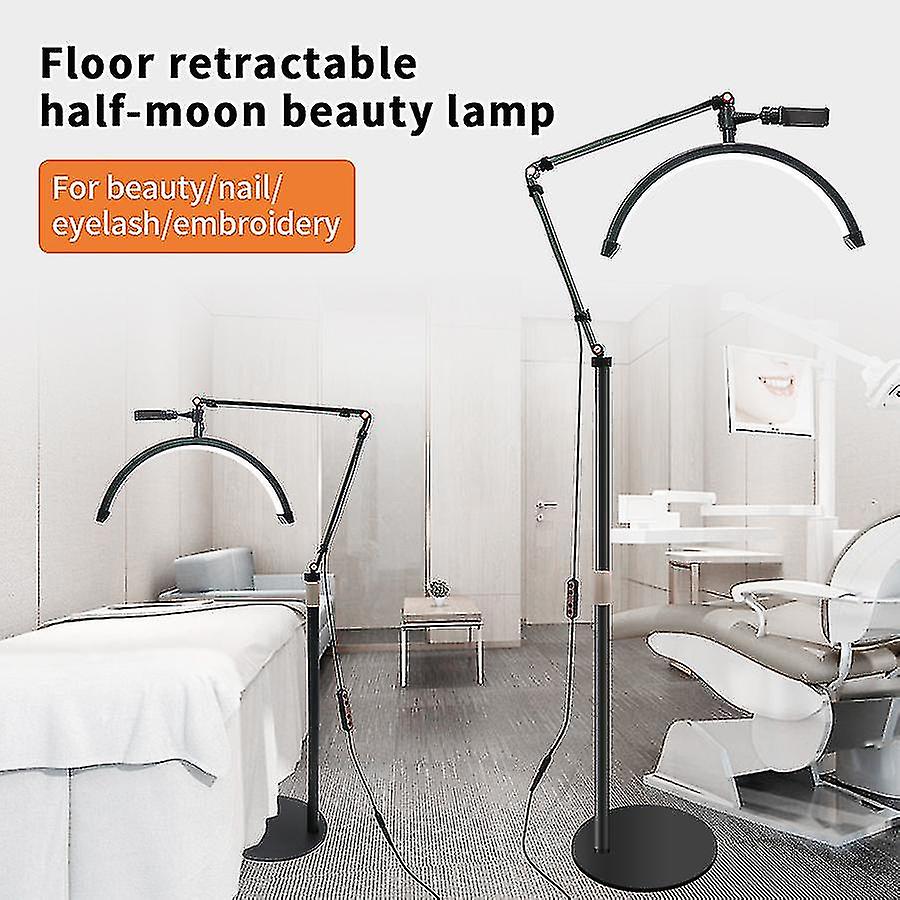 16 Inch Led Half Moon Lash Light Temperature 20w 3000k-6000k Led Ring ...