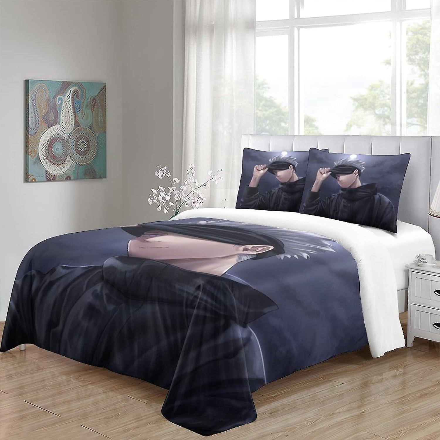 CAYBES Jujutsu Kaisen Duvet Cover Set Luxe 3D Printed Bedding Anime ...