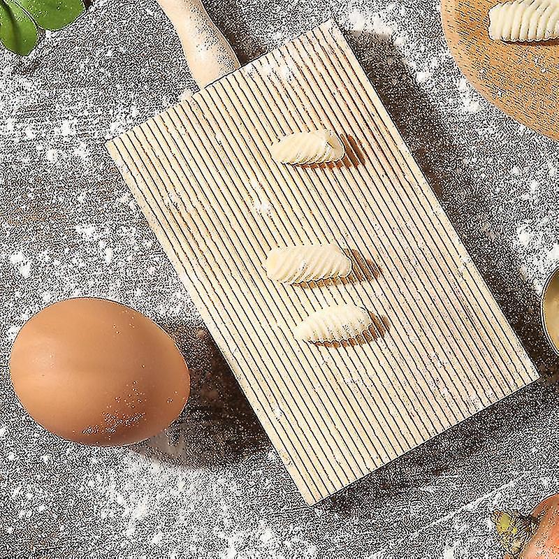 Gnocchi Boards And Wooden Butter Paddles For Rolling Dough Gnocchi ...