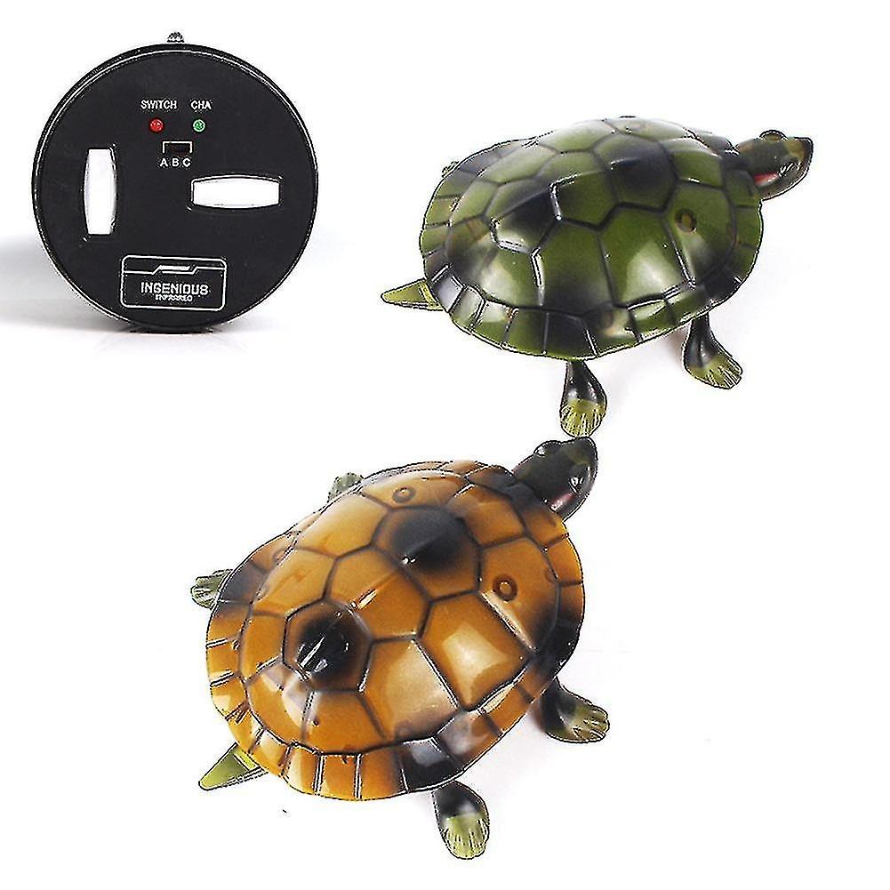 Simulation InfraRed Remote Control Electric Luminous Turtle Robot Kids ...