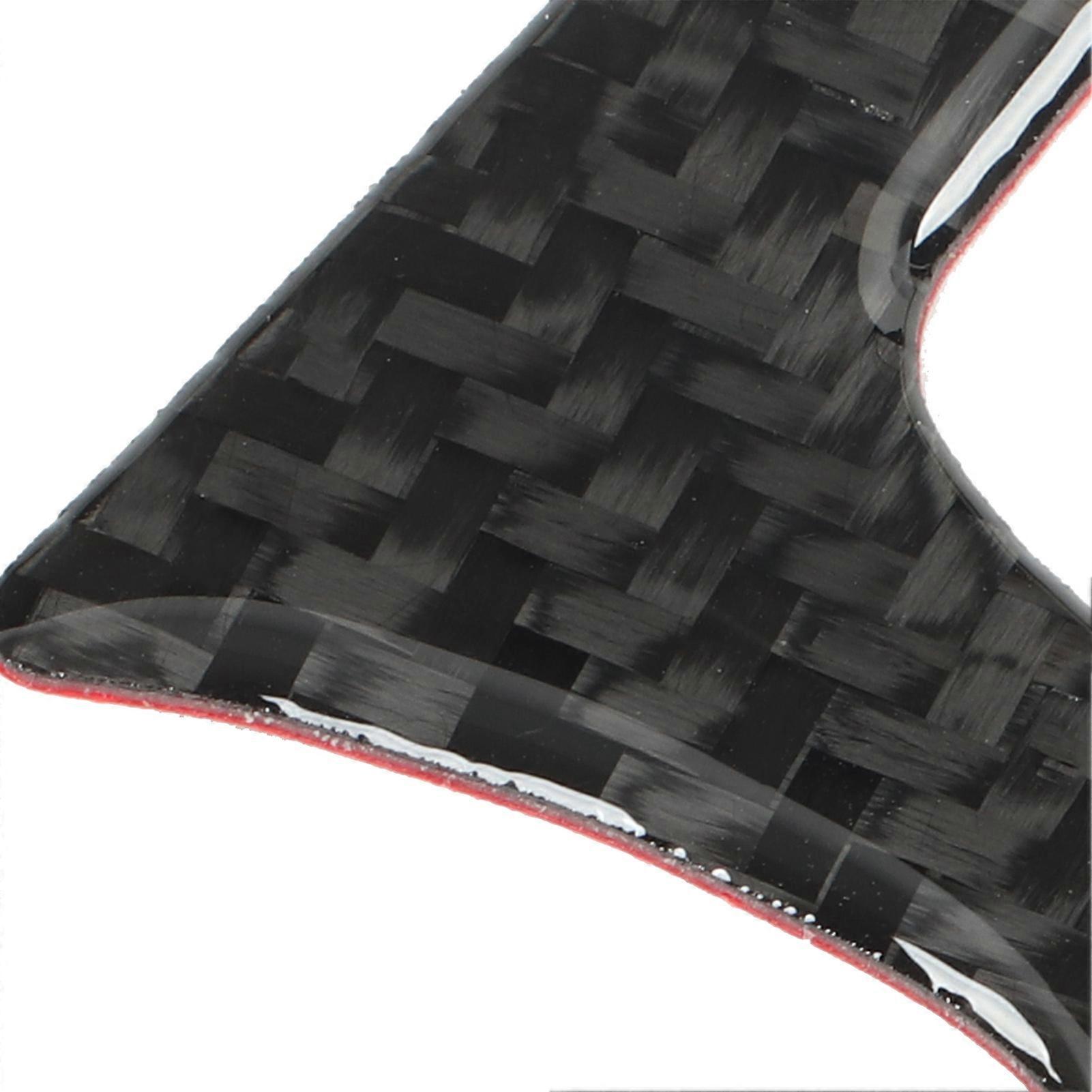 Ignition Switch Sticker Carbon Fiber Engine Start Button Frame Decal ...