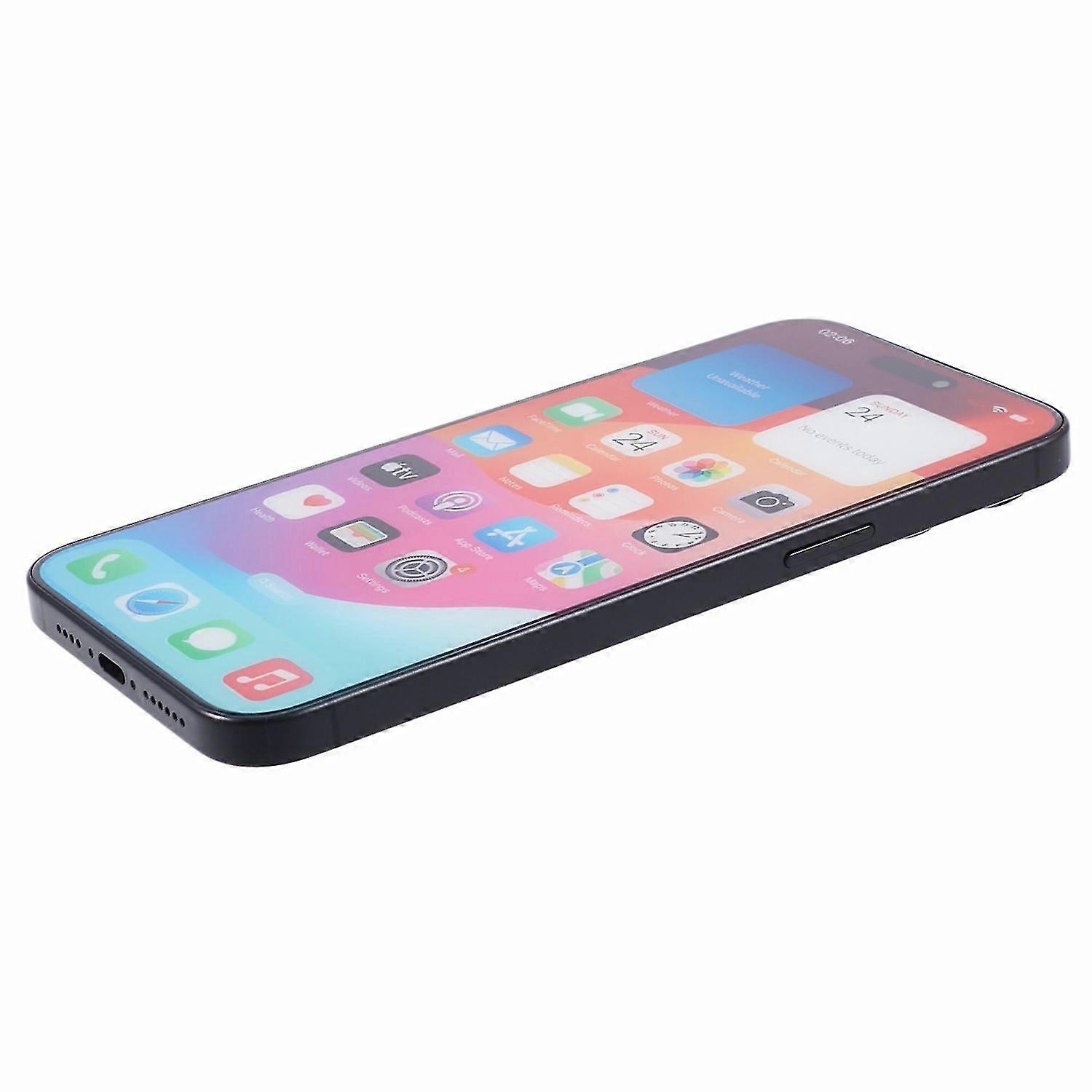 For iPhone 15 Pro Max Color Screen Replica Dummy Phone Display Fake 1:1 ...