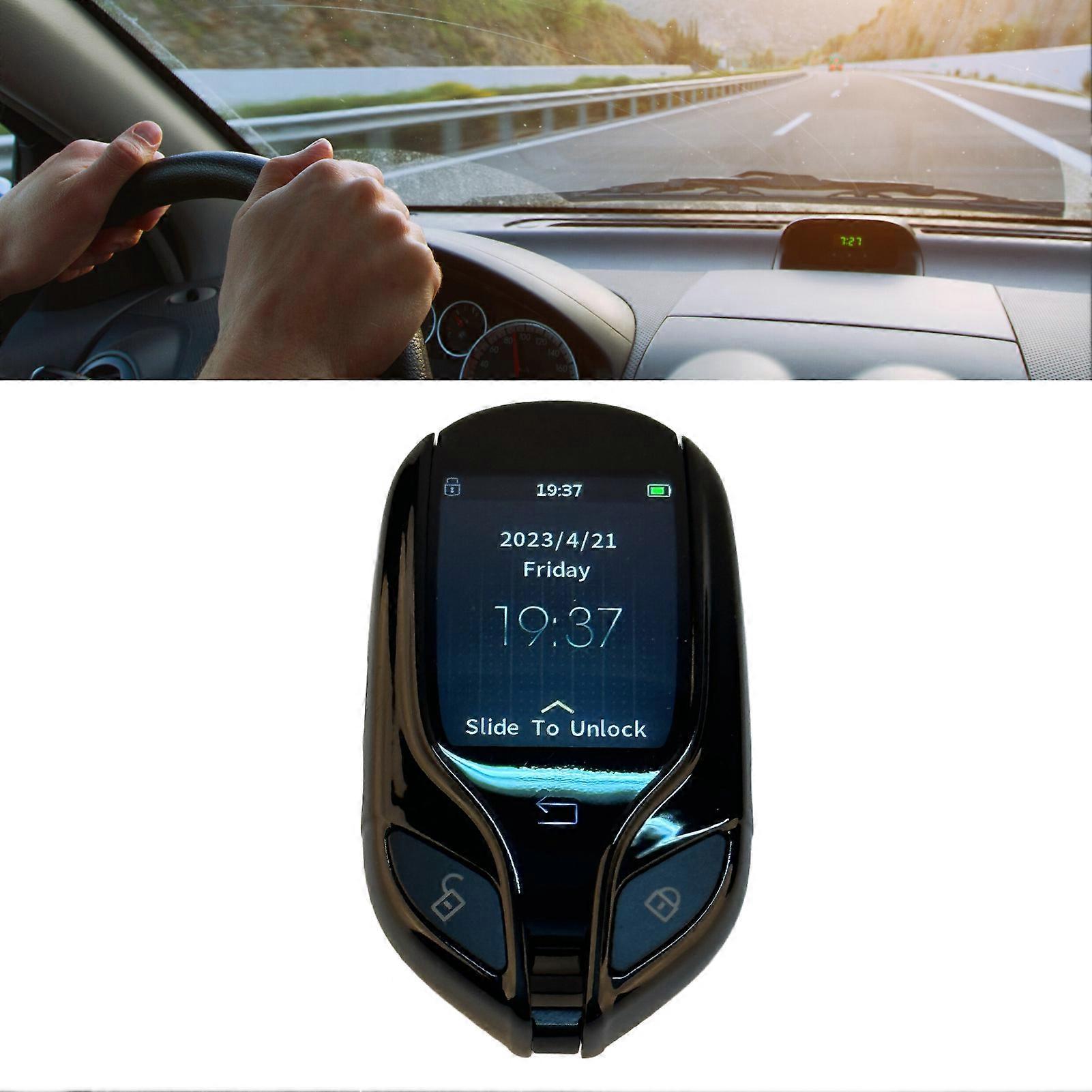 Lcd Screen Smart Key Universal Long Standby Time Pke Keyless Entry ...