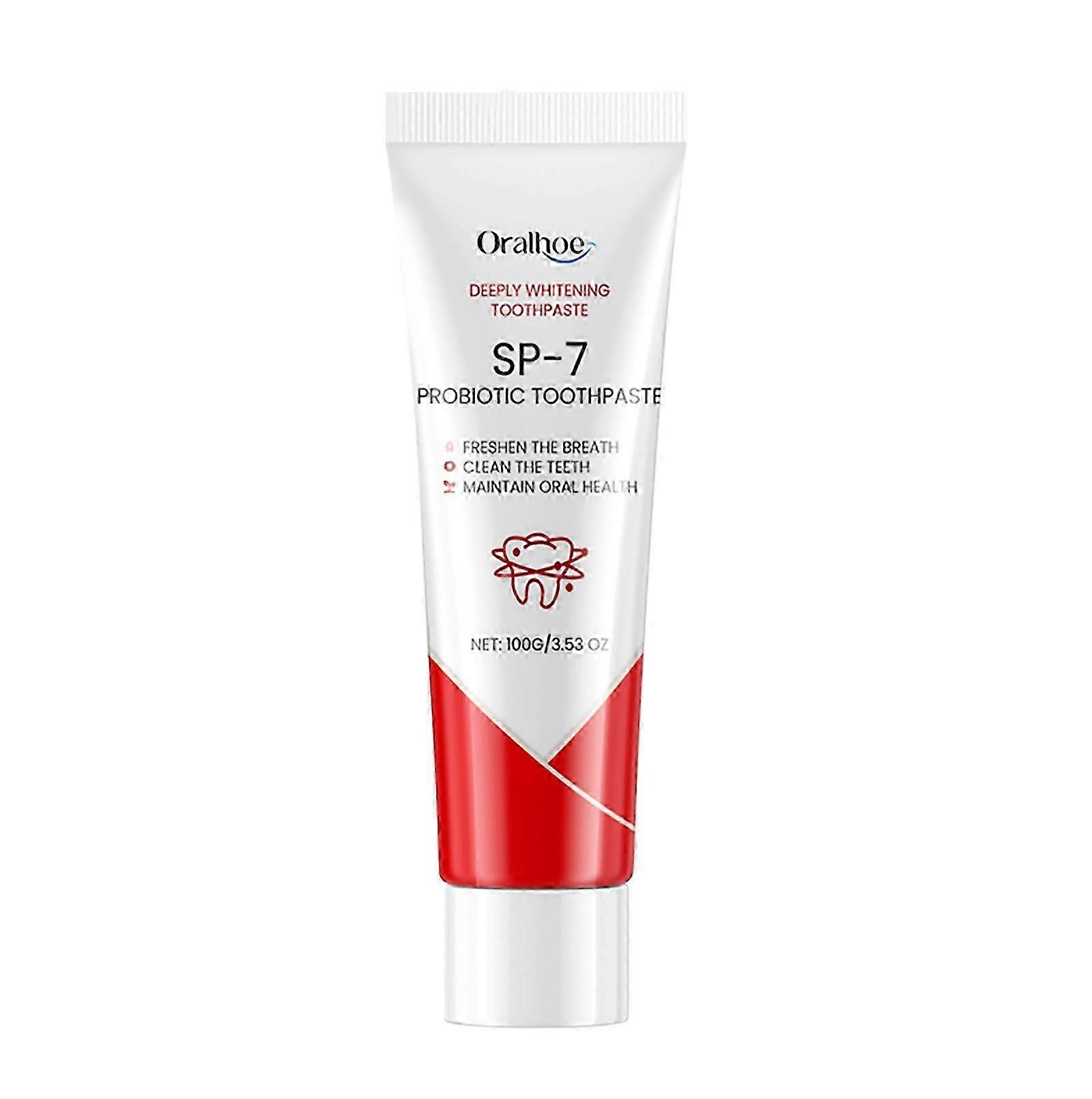 SP-7 Ultra Whitening Probiotic Brightening Toothpaste, ORALHOE Deep ...