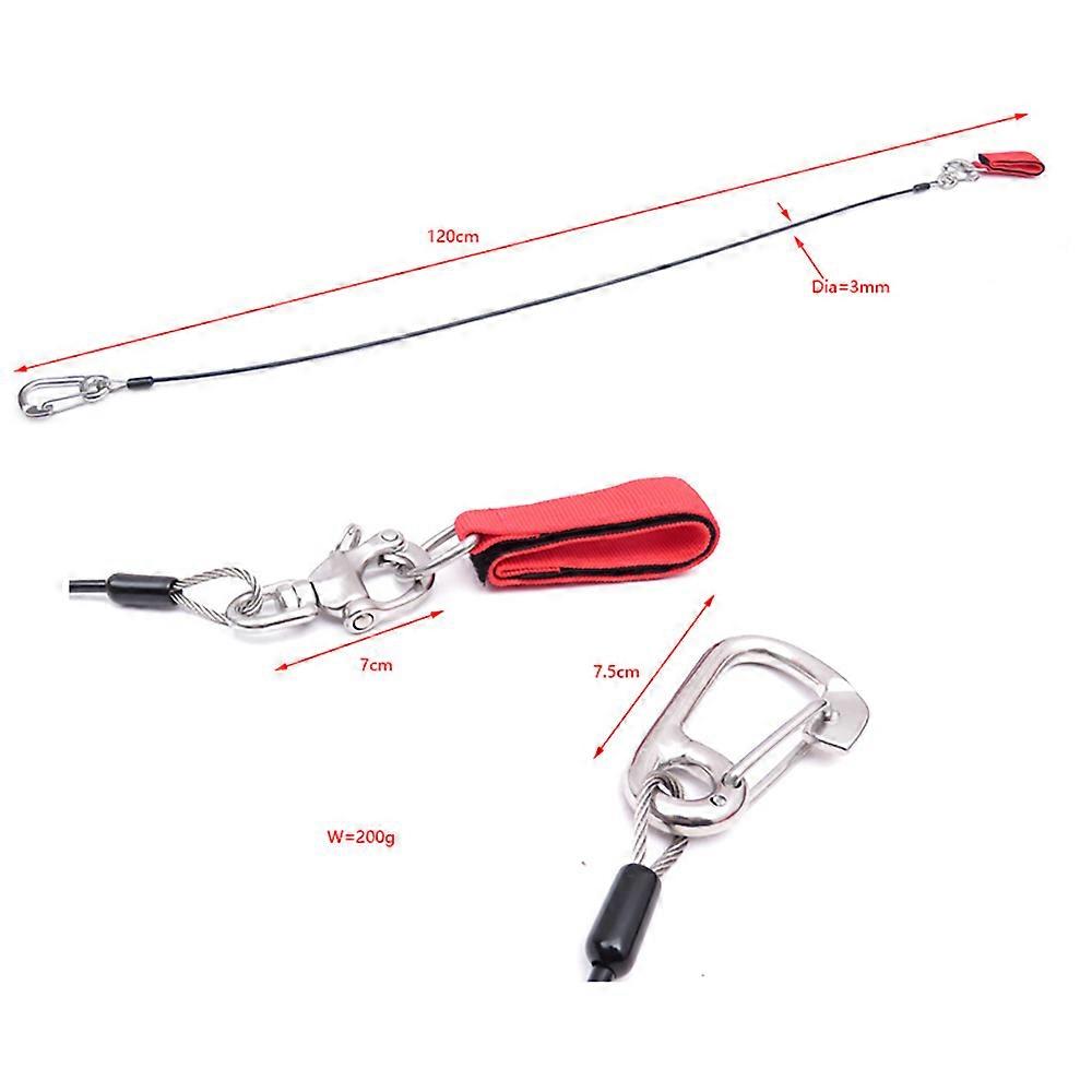 Freediving Lanyard Leash with Scuba Diver Rope for Freediving Dive A ...