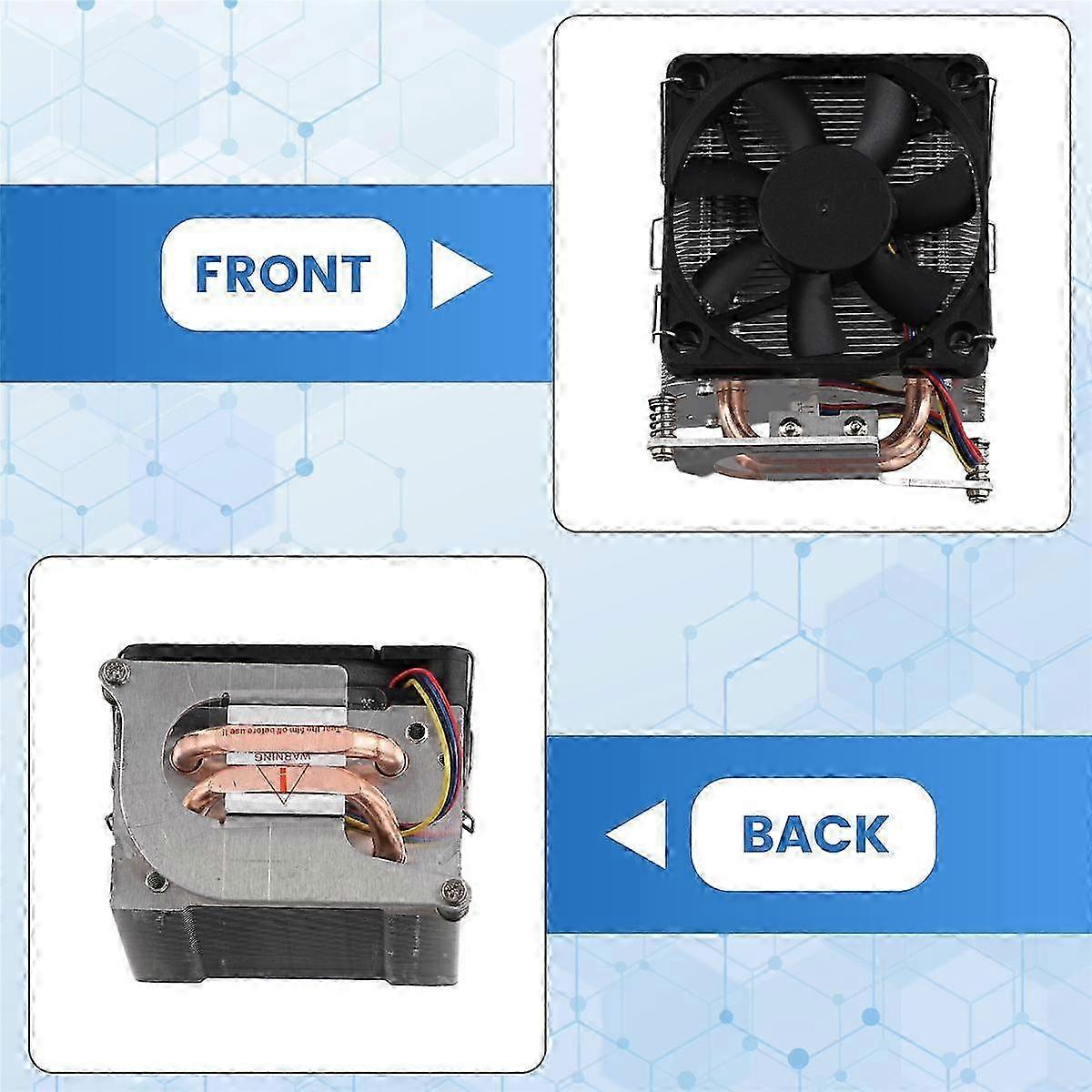 For Raspberry Pi5/5b Thrml Radiator Cooling Fan Pwm Blower Fan Copper ...