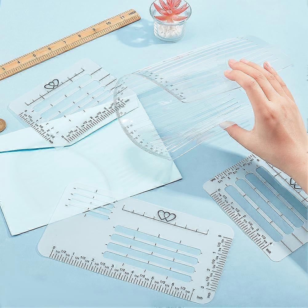 6pcs Template Stencil 4pcs Envelope Addressing Guide Stencil 2pcs ...