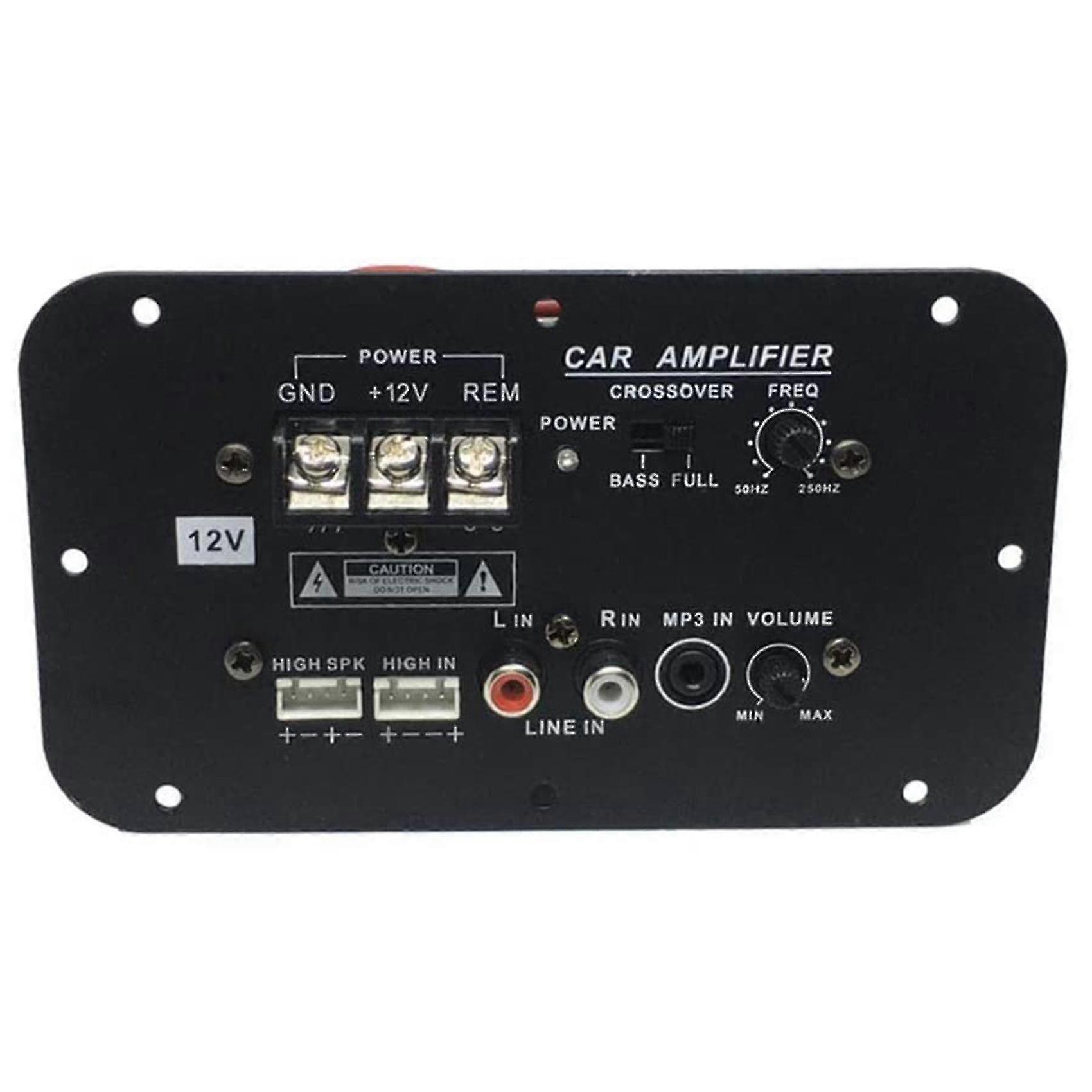 Car Subwoofer Amplifier Board, 500w Subwoofer High Power Hifi Amplifier ...